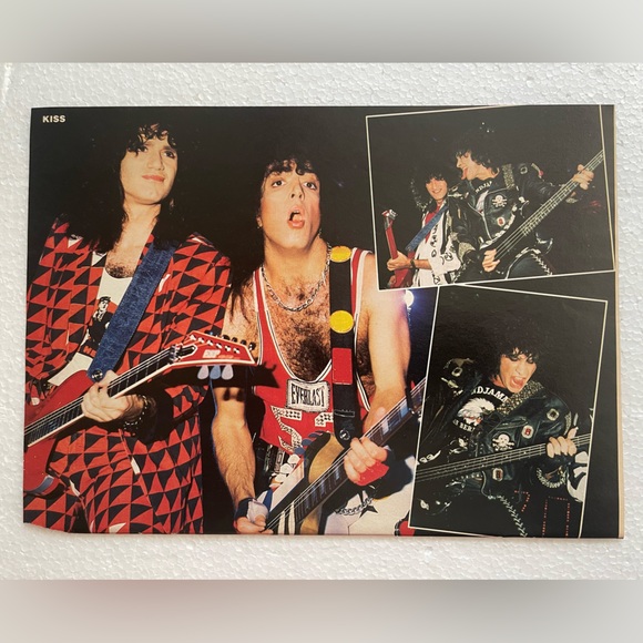 Metal Edge | Art | Kiss Band Pinup Collage | Poshmark